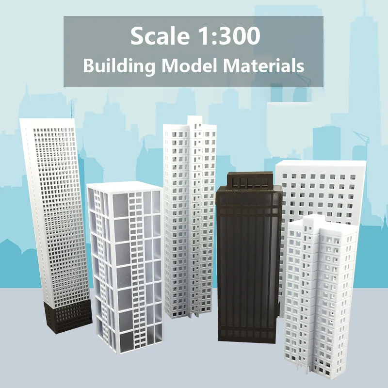 Modelo de Casa de construcción en miniatura a escala 1:300, mesa de ...