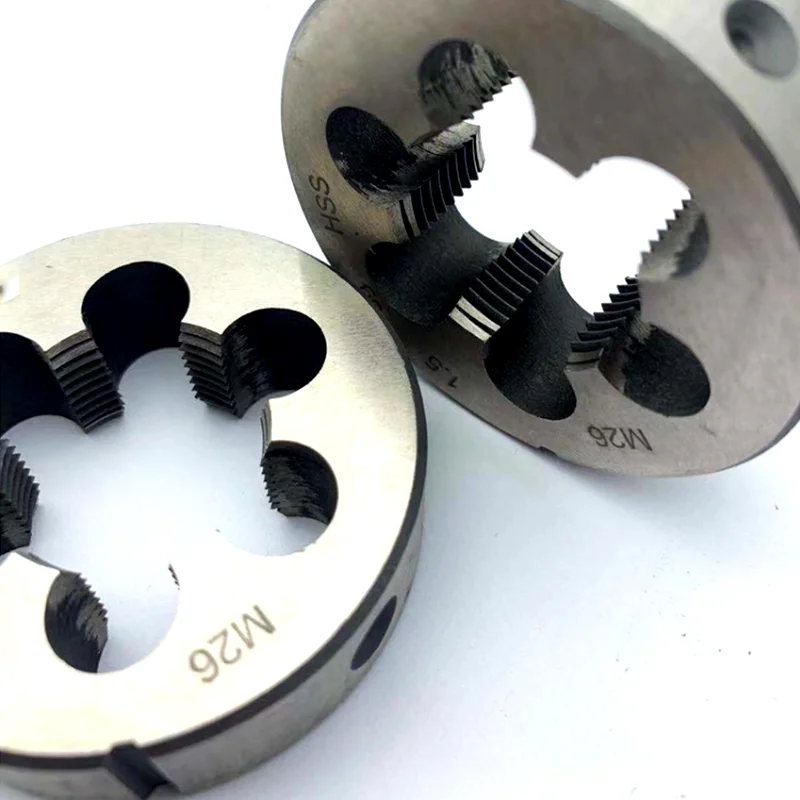 YRFL HSS 1PCS Metric Thread Right Left Round Die M18 M19 M20 Screw ...