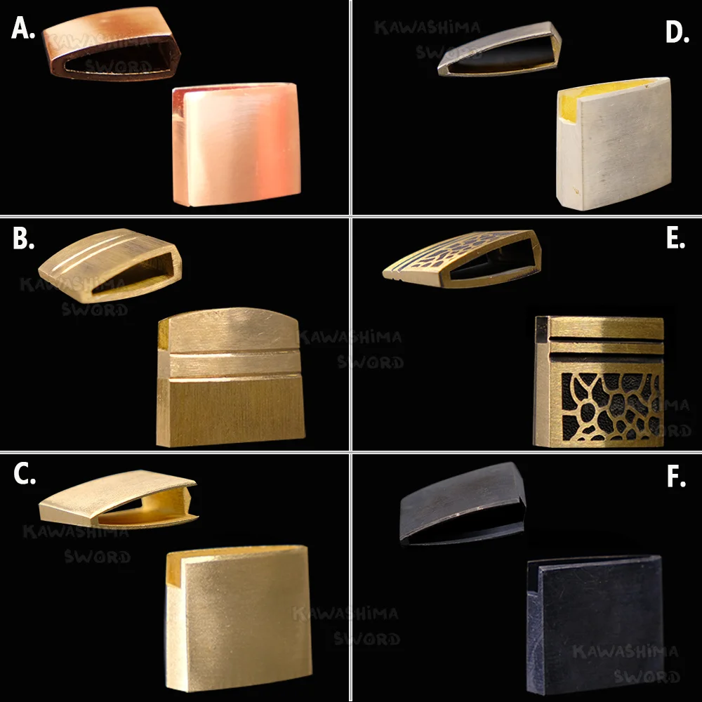 Habaki-Japanese-Katana-Habaki-Brass-Material-For-Samurai-Sword-Katana ...