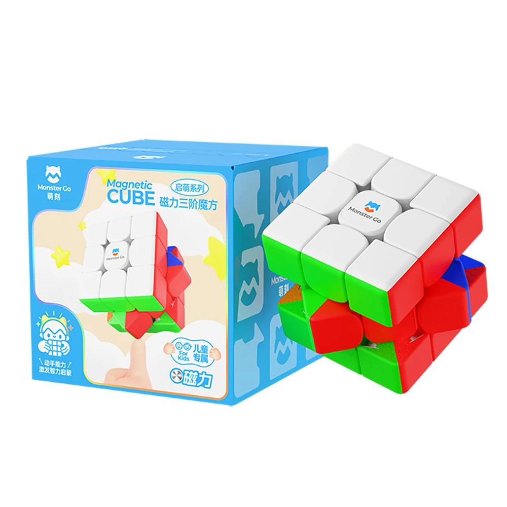 JudyCube-Gan-MG-352-M-Magnetic-Magic-Speed-Cube-GAN352M-Stickerless ...