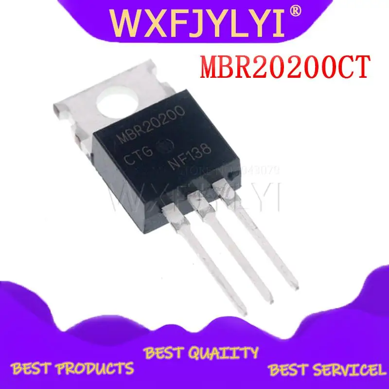 10PCS MBR30100 TO220 MBR30100CT PARA 220 MBR10100CT MBR10200CT ...
