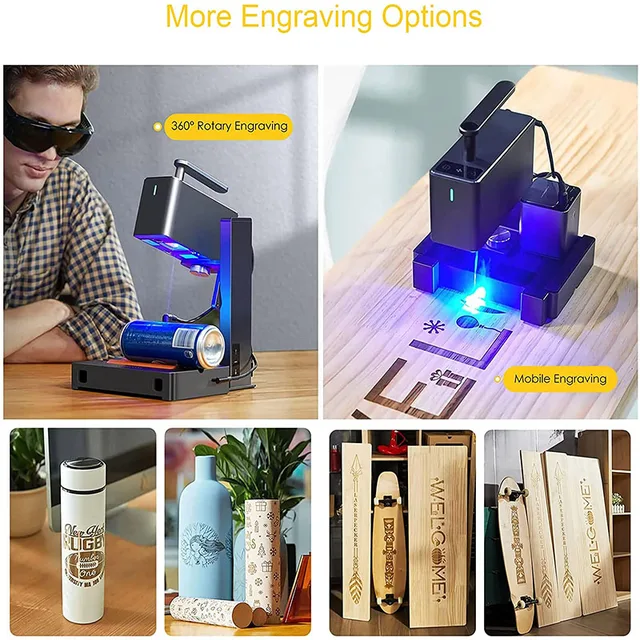 LASERPECK L2 Basic 60W Portable Powerful Laser Engraving Cutting ...
