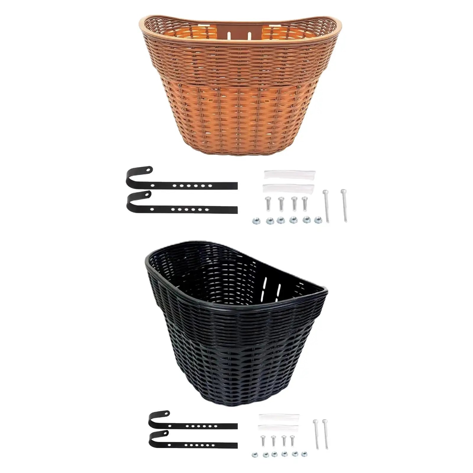 Bicycle-Front-Basket-Storage-Basket-Carrier-Easy-to-Install-Bike-Front ...