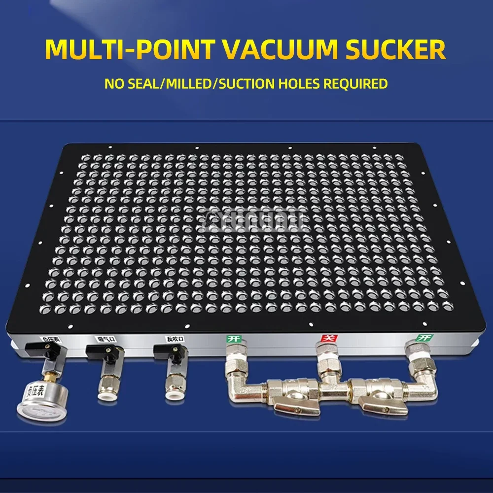 300*300 Vacuum Chuck Plate Fixtures Vacuum Table For CNC Milling ...