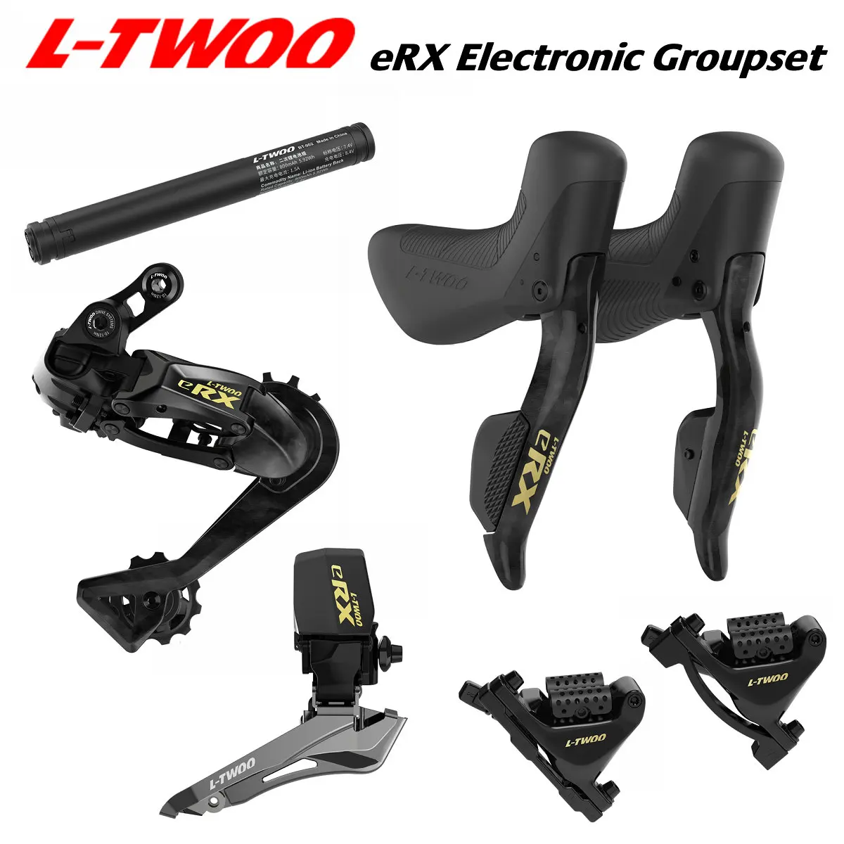 LTWOO eRX Road Electronic Groupset, eRX 2x12s / 2x11s Electronic ...