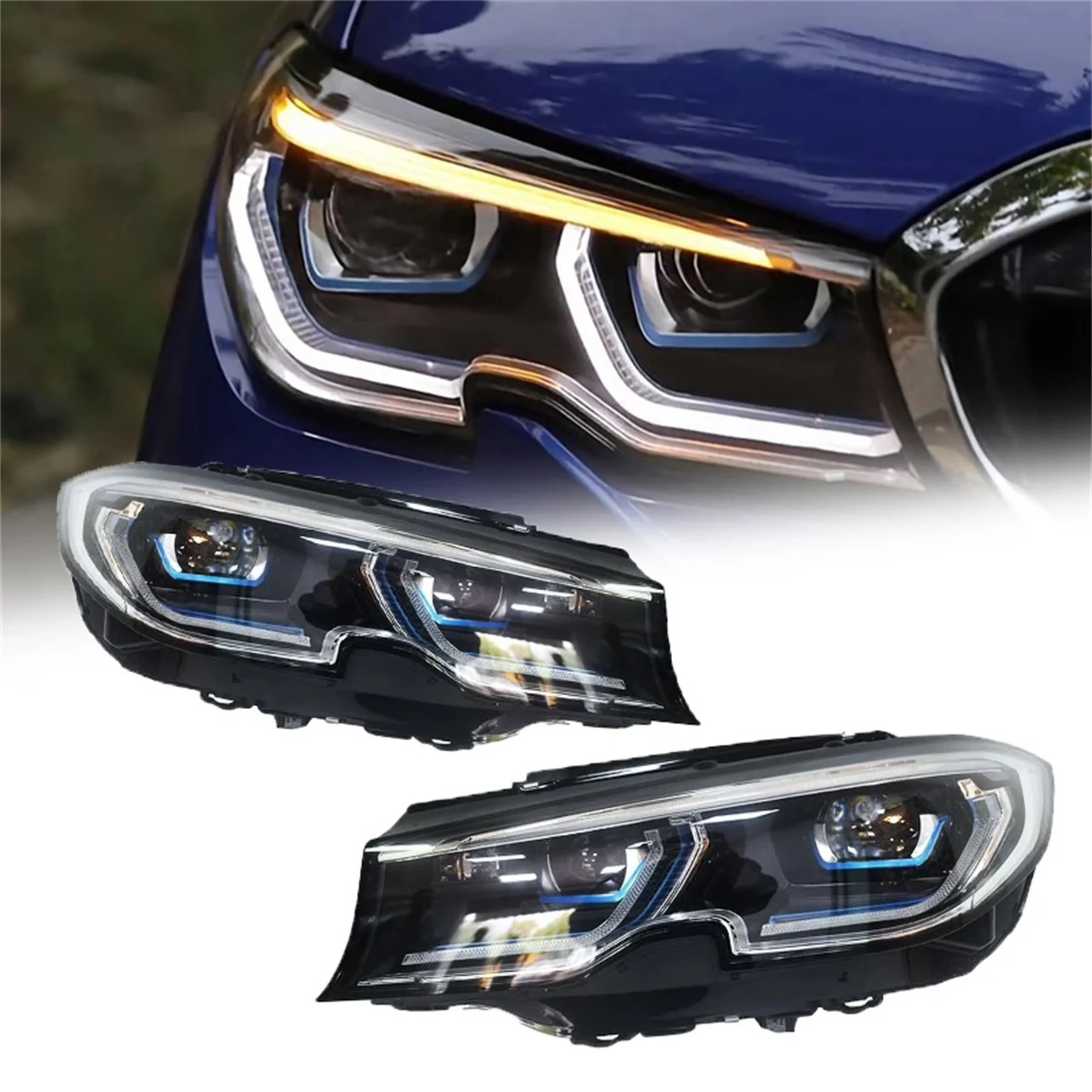 G20-modified-laser-headlight-for-BMW-3-series-2018-G28-G20-LED ...