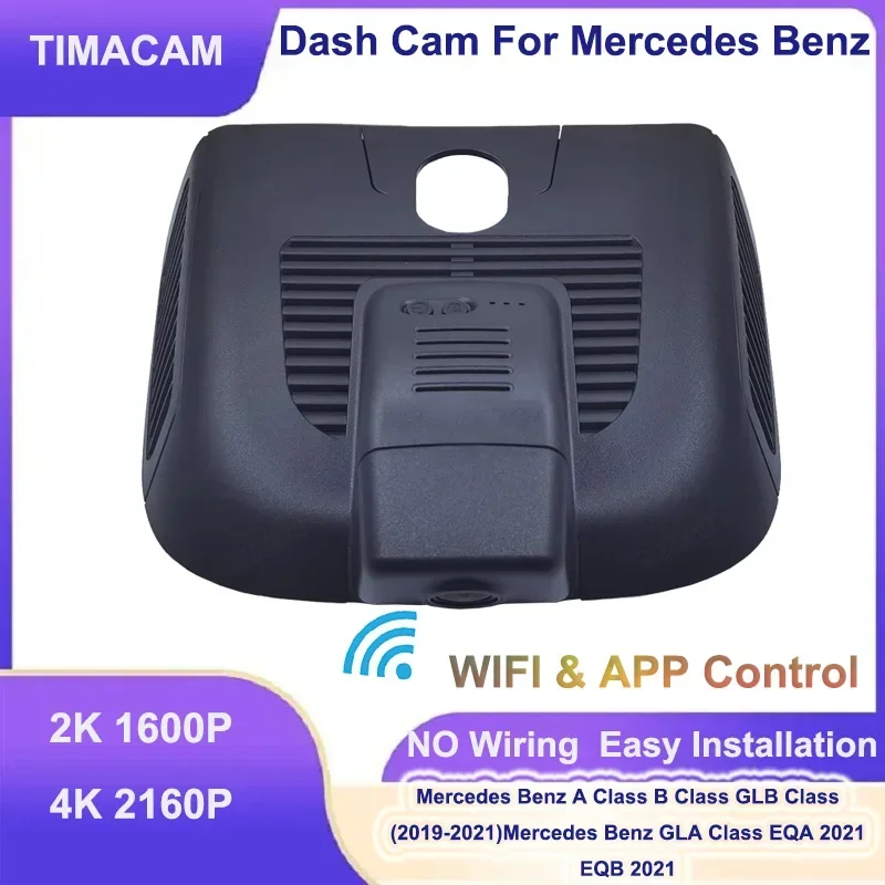 TIMACAM 4K Wifi Dash Cam Camera For Mercedes Benz GLB x247 B Class w247 ...