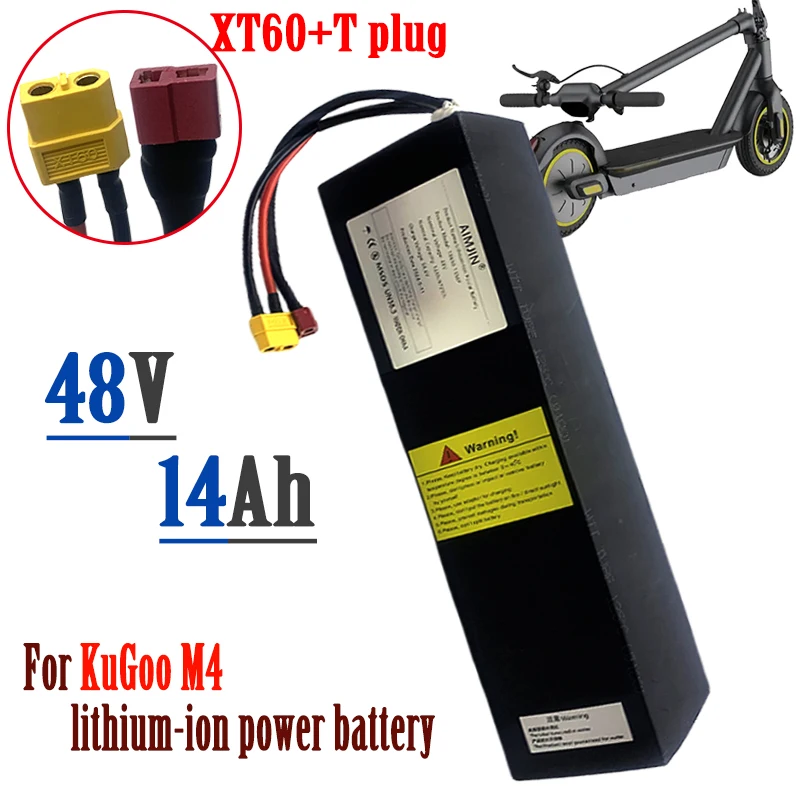 Original-48V-14AH-Kugoo-M4-Electric-Scooter-Powerful-Motor-18650 ...