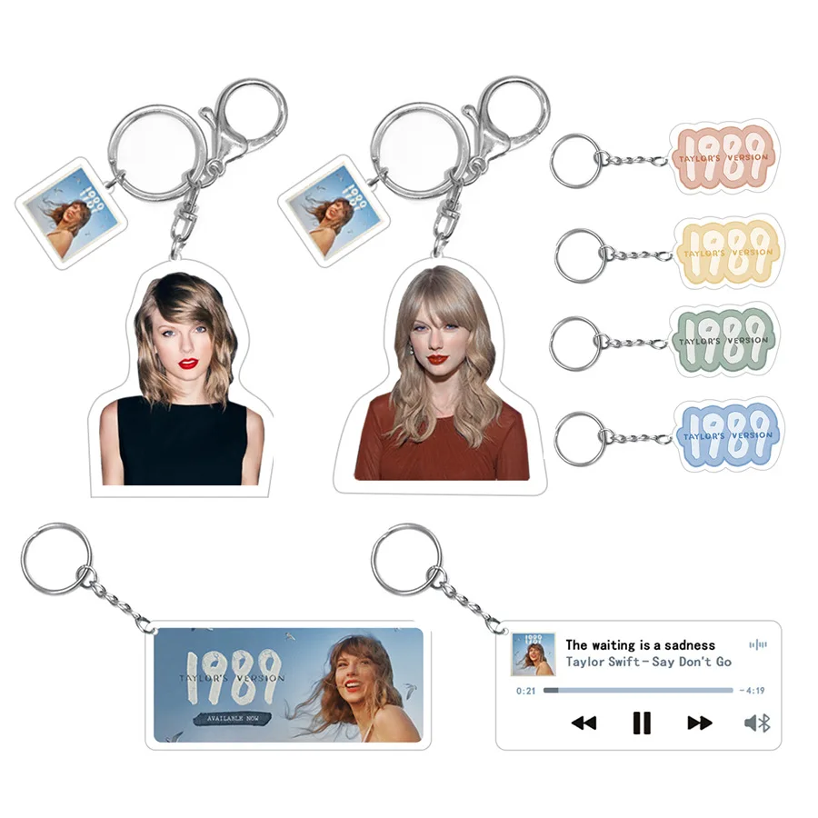Taylor-the-Swift-Charm-Keychain-lbum-de-M-sica-Acr-lico-Saco-De-Carro ...