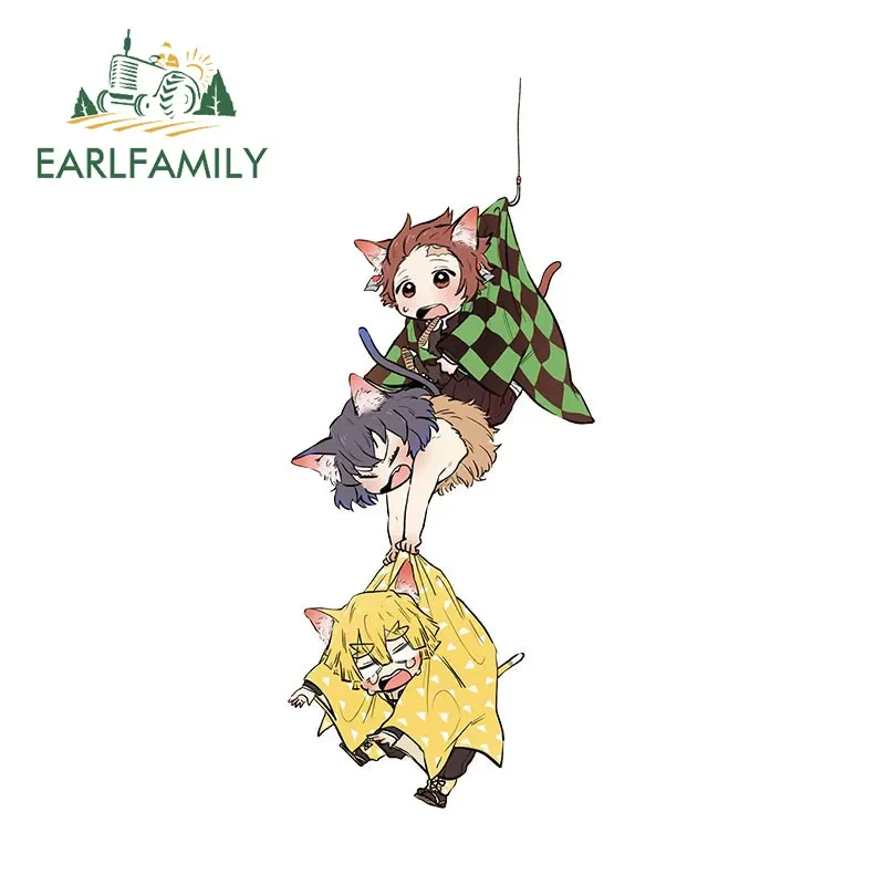 EARLFAMILY-13cm-x-5-5cm-Cat-Ears-Anime-Characters-Car-Sticker ...
