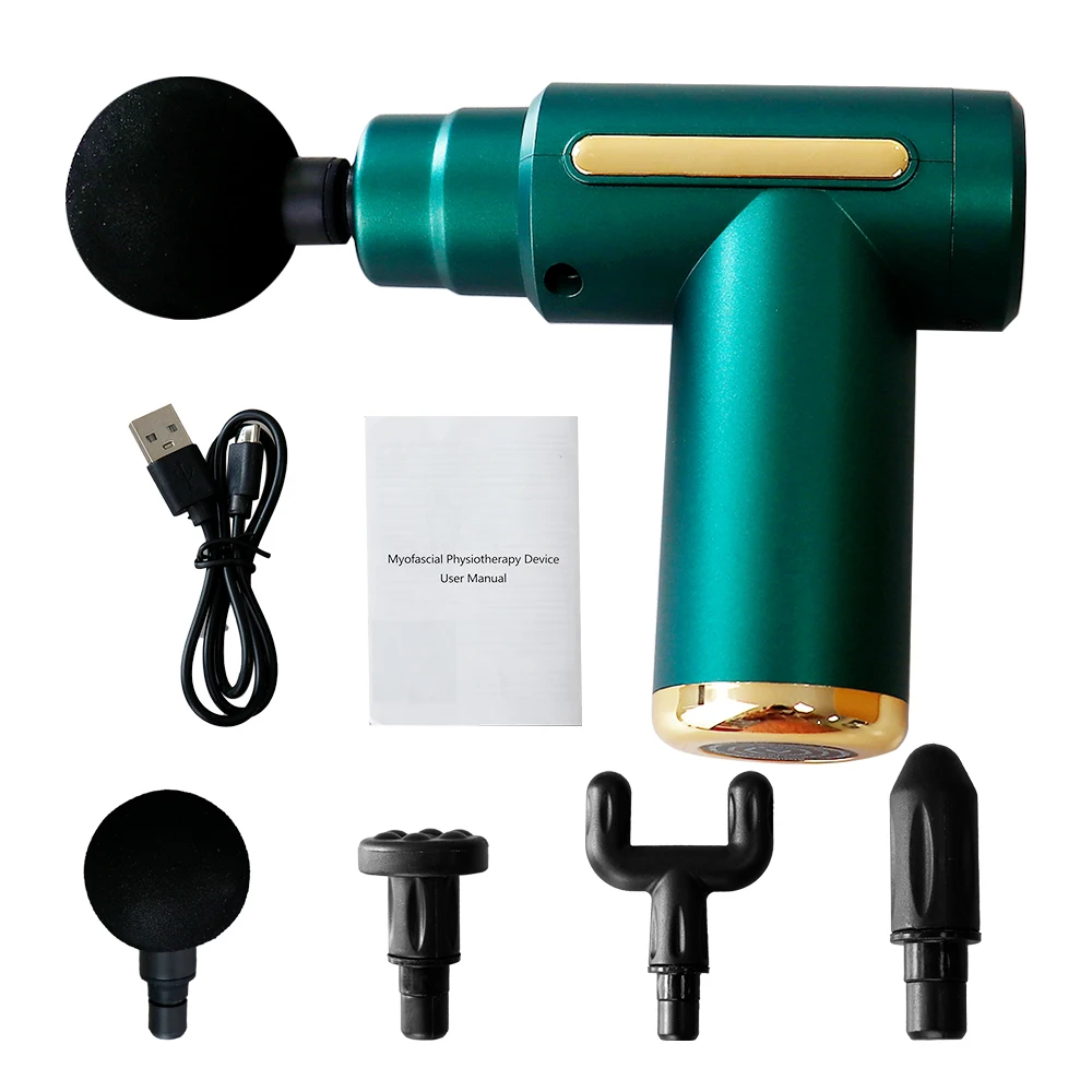 Electric Mini Fascia Gun Vibration Massage Gun Wireless Body Muscle ...