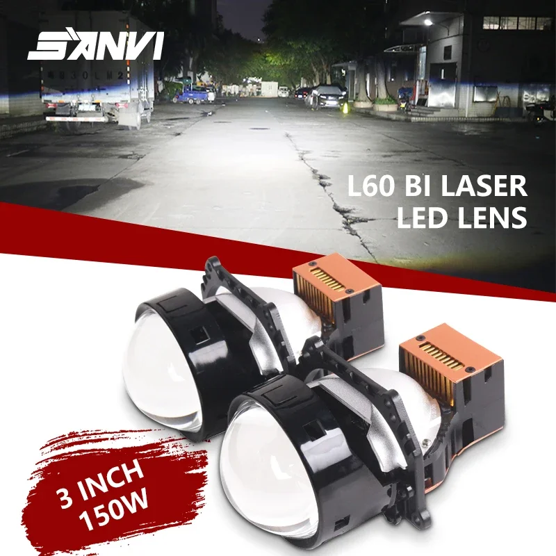 Sanvi-L60-3-Inch-Bi-Laser-LED-Projector-Lens-12V-150W-5500K-11000LUX ...