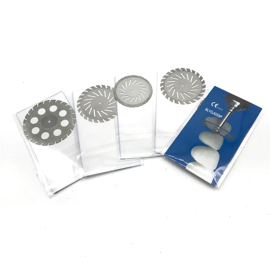 Dental-Diamond-Disc-Disks-Double-Sided-Grit-Cutting-Disc-Tool-Thickness ...