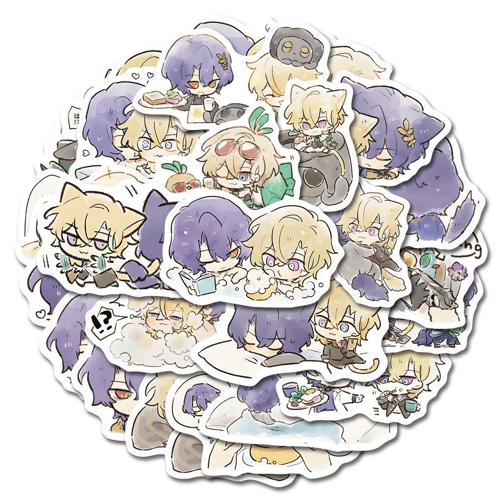 Sunsyea-Honkai-Star-Rail-Merch-Character-Stickers-Aventurine-Dr-Ratio ...