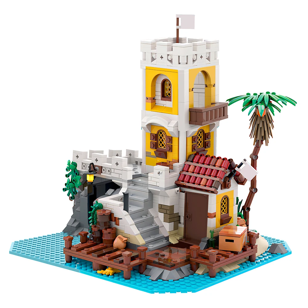 6263 Imperial Outpost Remake Pirates Island Building Blocks Eldorado ...