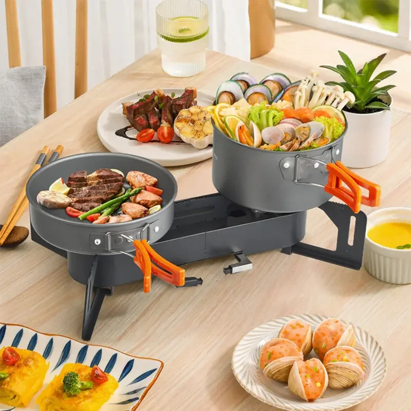Portable-Gas-Stove-Outdoor-Portable-Folding-Double-Headed-Stove-Outdoor ...