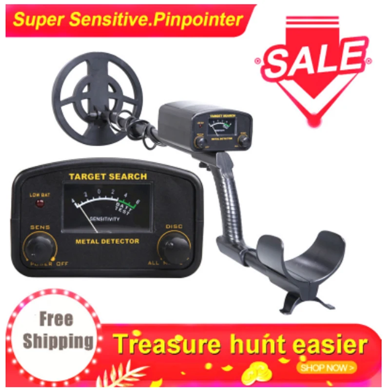 Gt6500 Professional Metal Detector Underground Gold Detector High ...