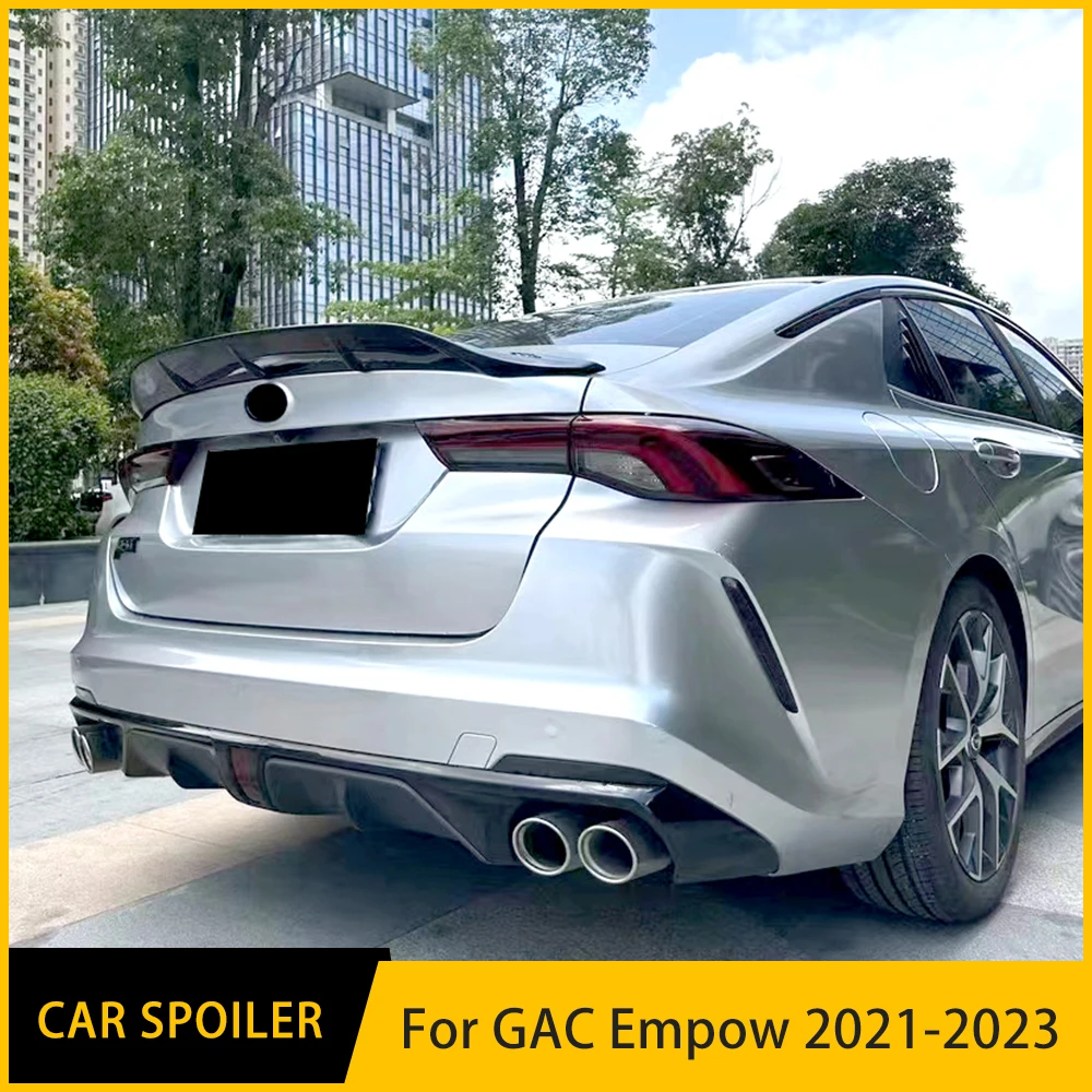 For-GAC-Empow-Car-Body-Styling-Rear-Tail-Spoiler-High-Quality-Black-ABS ...