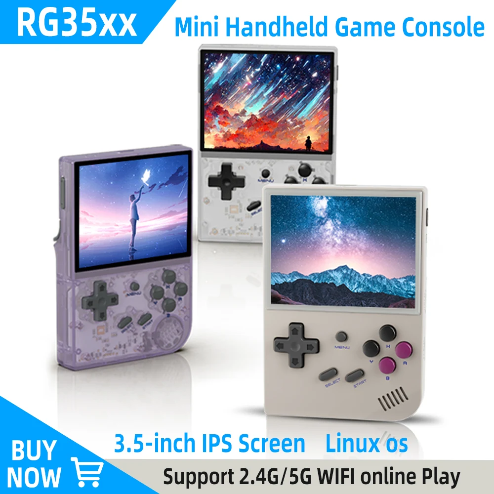 New-RG35XX-8000-Games-Dual-System-Retro-Handheld-Game-Console-3-5-Inch ...