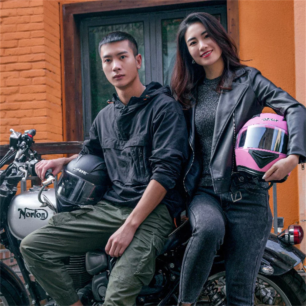 Woman Motocross Racing Full Face Motorcycle Helmet ...
