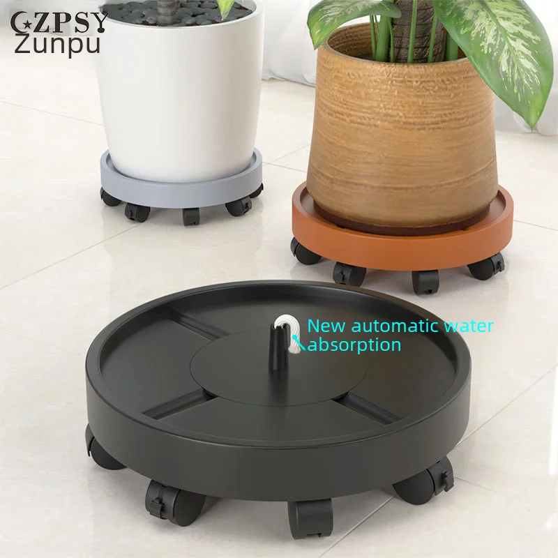 Thickened-Universal-Wheel-Flower-Pot-Base-Roller-Movement-Support-Water ...