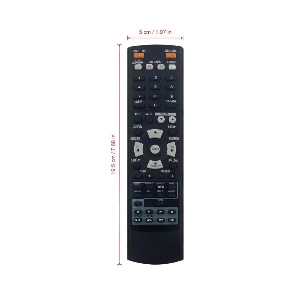 New remote control for Sherwood AV Receiver RD6506 RD606i RC-139 RD ...