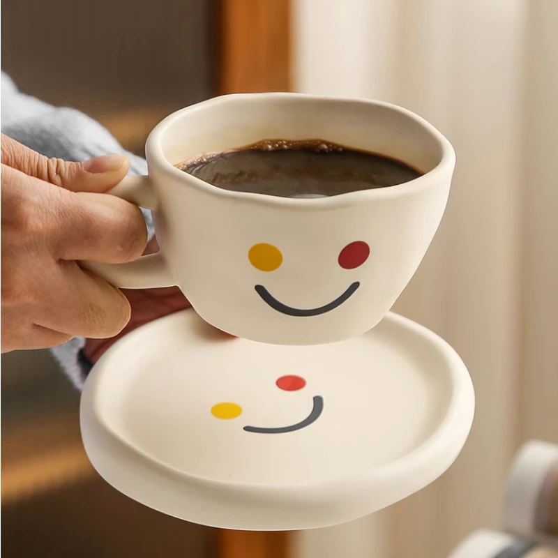 Happy Face Coffee Cup