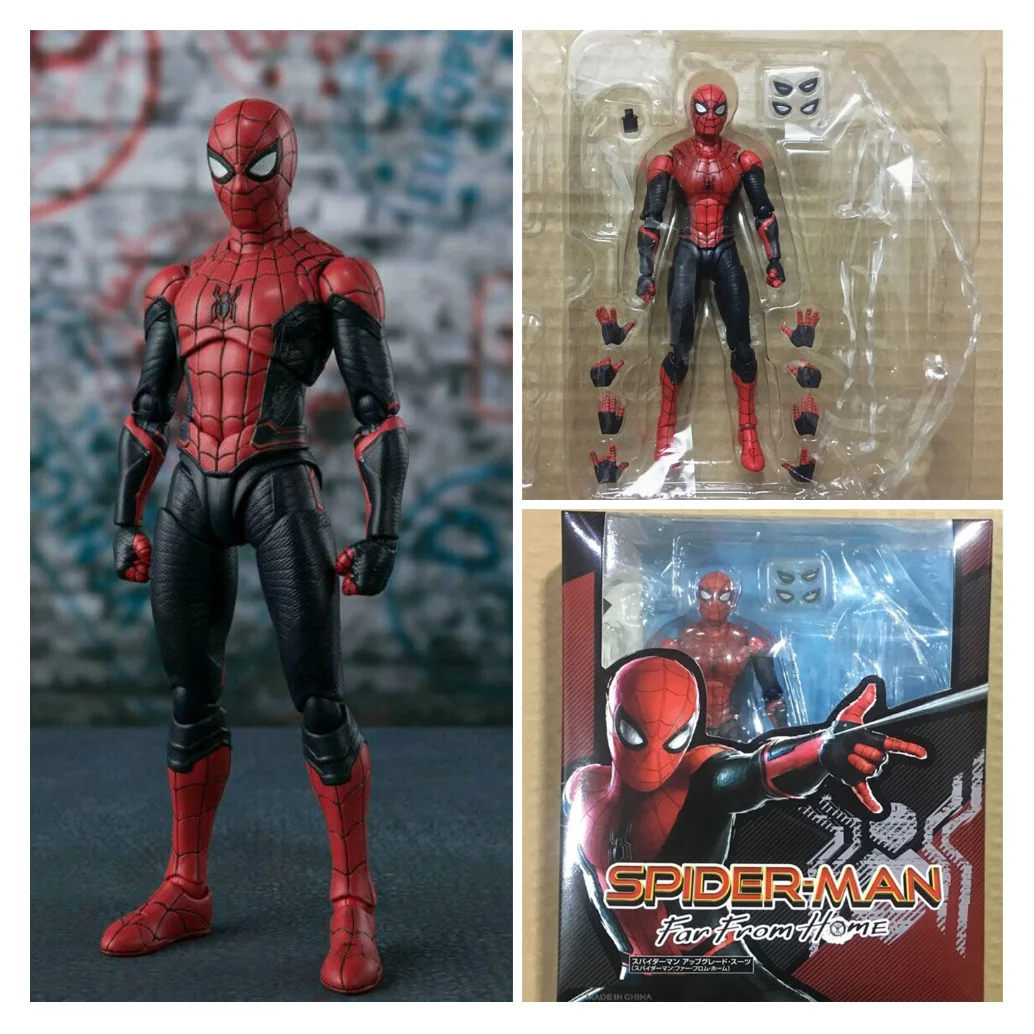 Figura de acción coleccionable de PVC GK de 15 cm de Marvel Hero Spider ...