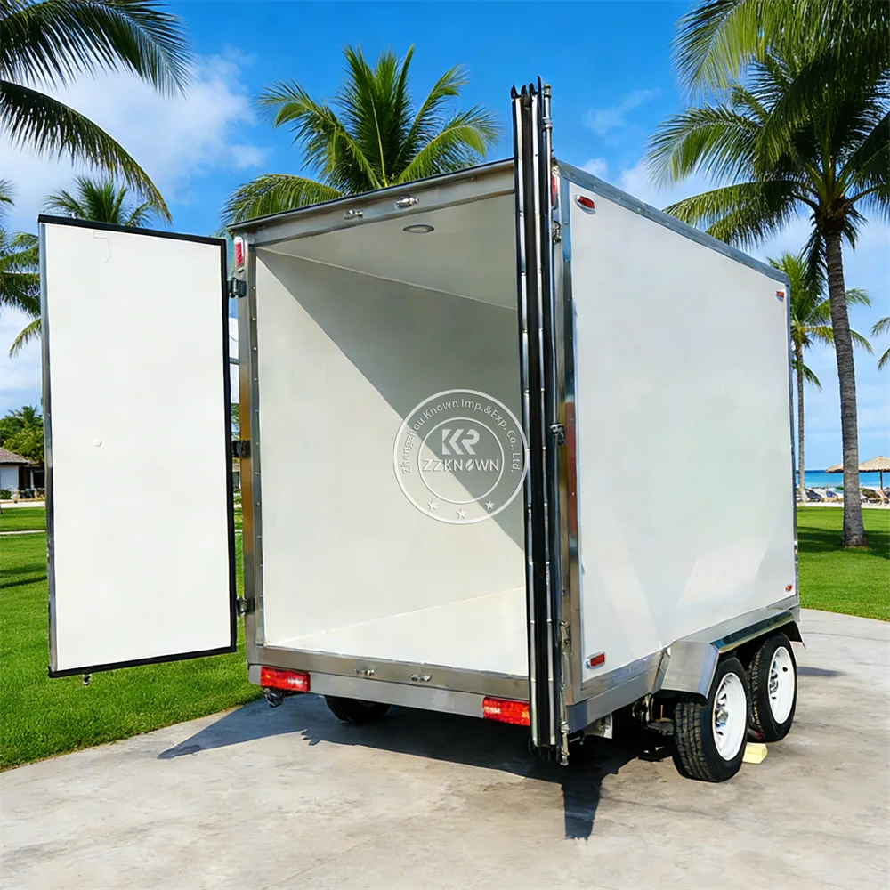 Refrigerated Cold Storage Cargo Truck Trailer Designed Reefer Trailer ...
