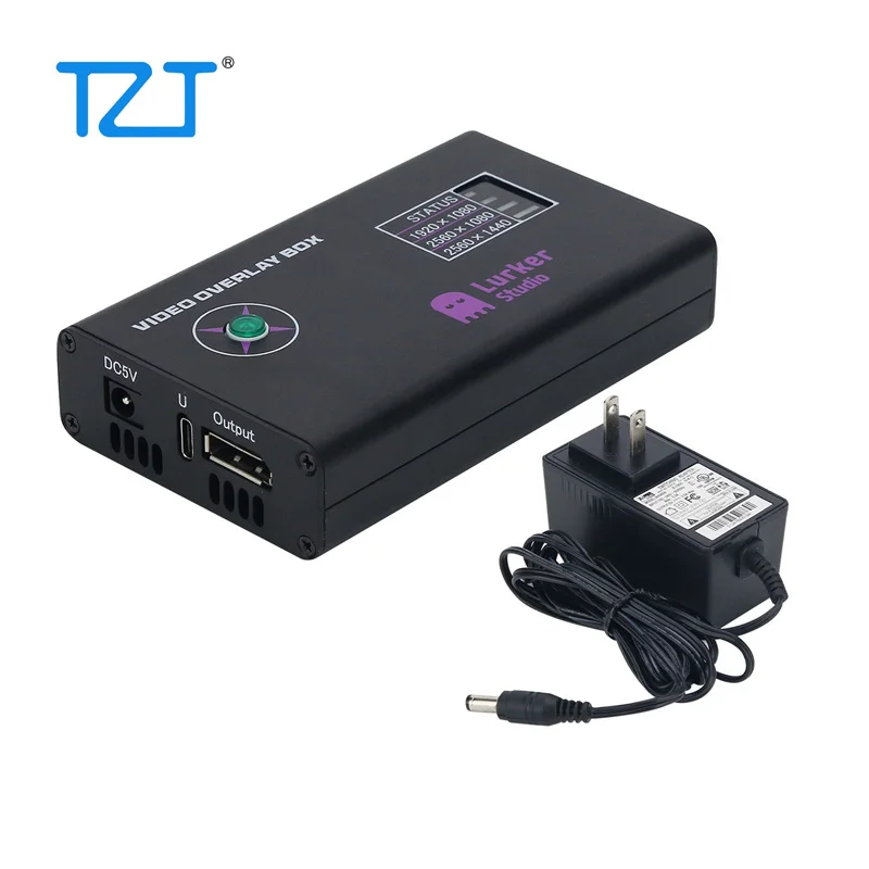 TZT DMAlurker 2K (144Hz) DMA Fusion Video Overlay Box for Silver Shield ...