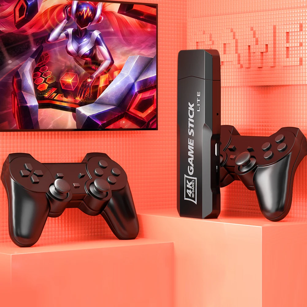 4K-HD-Video-Game-Console-40000-Games-2-4G-Wireless-Controllers-Support ...