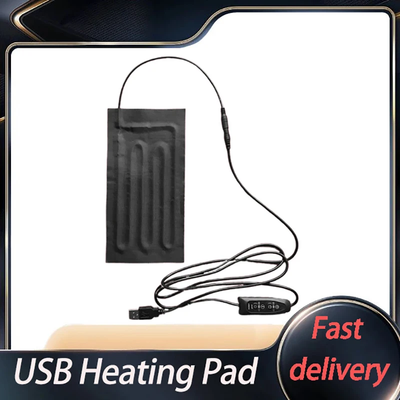 USB-Heating-Pad-Charged-Warm-Paste-Pads-Clothes-Waterproof-Safe ...