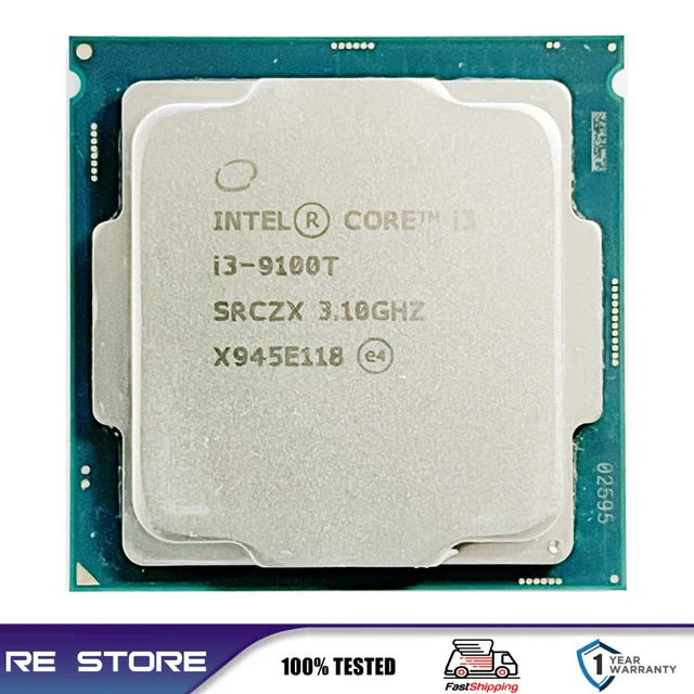 Used Intel Core I3 9100T I3-9100T 3.6GHz Quad-cores Four-threaded 6M 65W LGA 1151 CPU Processor ...