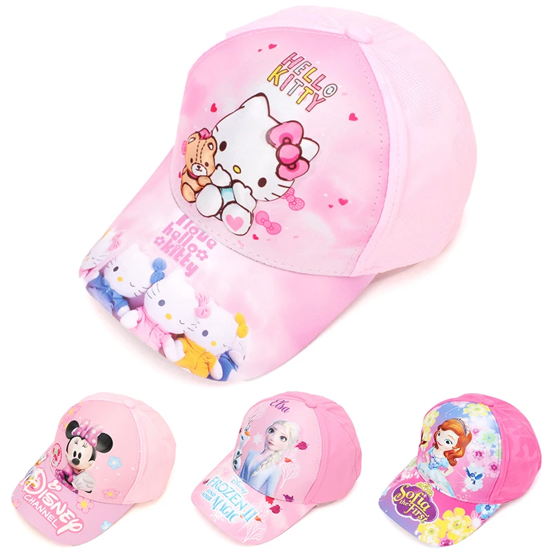 Summer-New-3D-Sanrio-Hello-Kitty-Anime-Children-Baseball-Cap-For-Girl ...