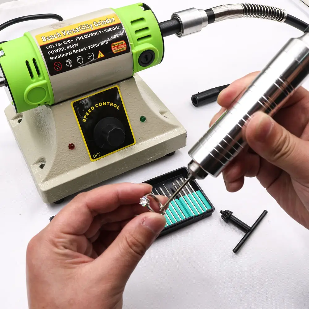 BG3109-Mini-Polishing-Motor-with-Dust-Collector-double-head-Stepless ...