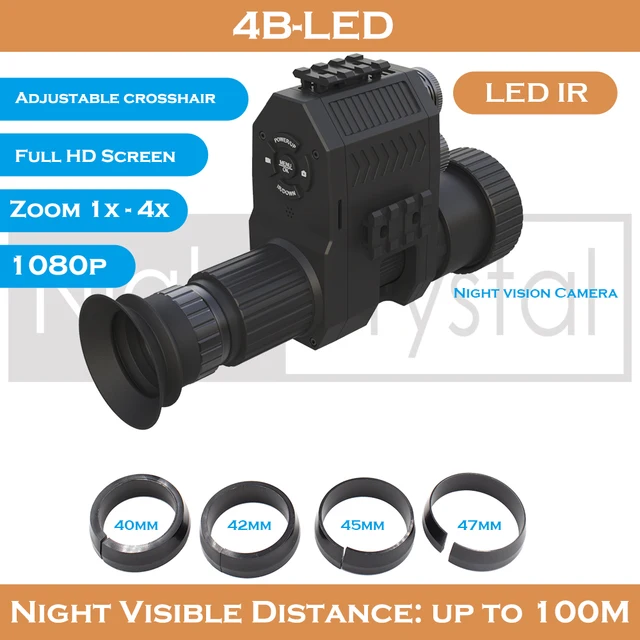 Clip On Night Vision Scope 1080p Night Vision Scope Camera - Clip-On ...