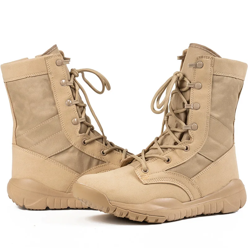 Boots Men Ultra-light Summer Breathable Desert Shock Absorption Special ...