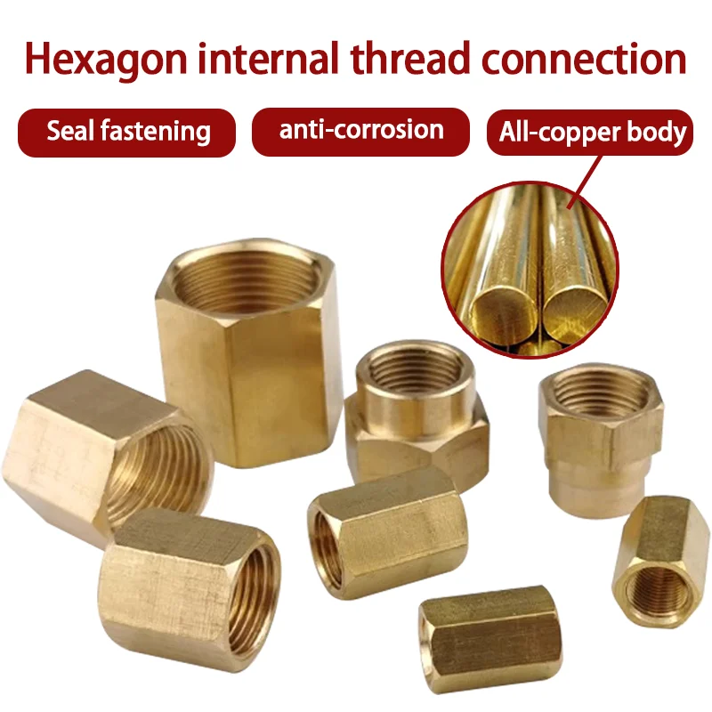 10Pcs-High-Quality-Copper-Hexagonal-Through-Core-Inner-wire-Directly ...
