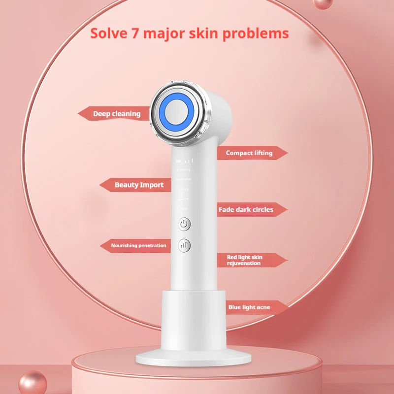 Portable-Skin-Rejuvenation-Red-Blue-Light-Cold-Heat-Import-Instrument ...