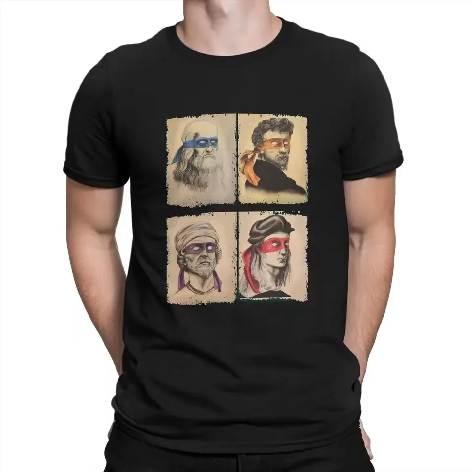 Men-s-TShirt-Funny-Italian-Turtles-Art-Lovers-Gift-Renaissance-Ninja ...