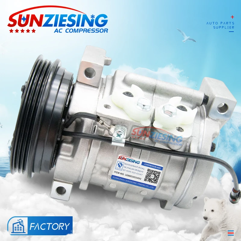 For Suzuki Alto Car Air Conditioner Compressor 10s11c 95200-m67d40 ...