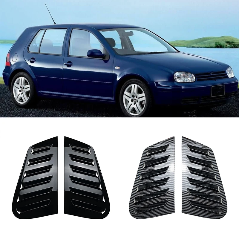 Car-Rear-Window-Shutter-Cover-Trim-Window-Louver-Side-Vent-Trim-Auto ...