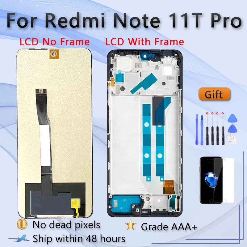 6-6-OEM-LCD-For-Xiaomi-Redmi-Note-11T-Pro-22041216C-IPS-Display-Touch ...