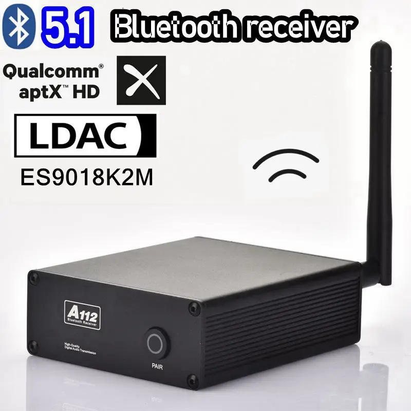 Fever HIFI lossless Bluetooth receiver Qualcomm QCC5125 Bluetooth 5.1 ...