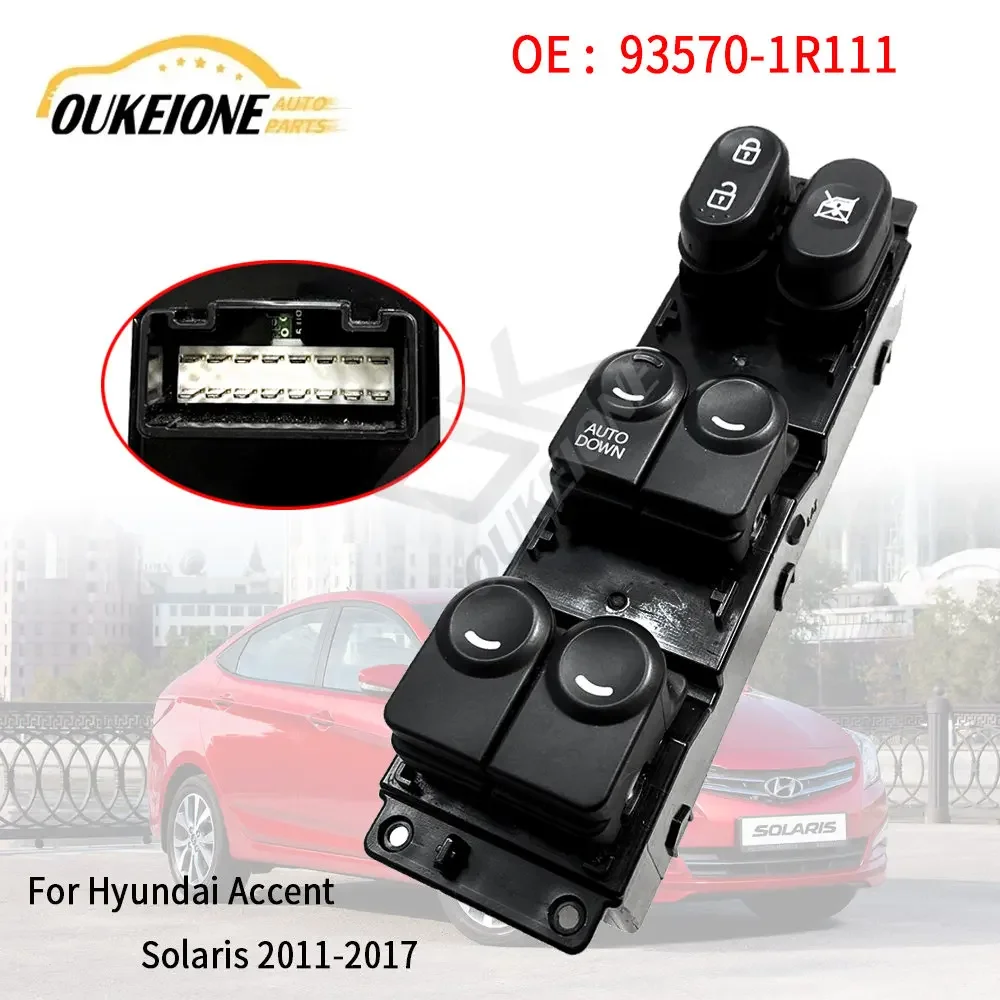 Accessories for Hyundai Accent Solaris 2011-2017 Electric Power Window ...