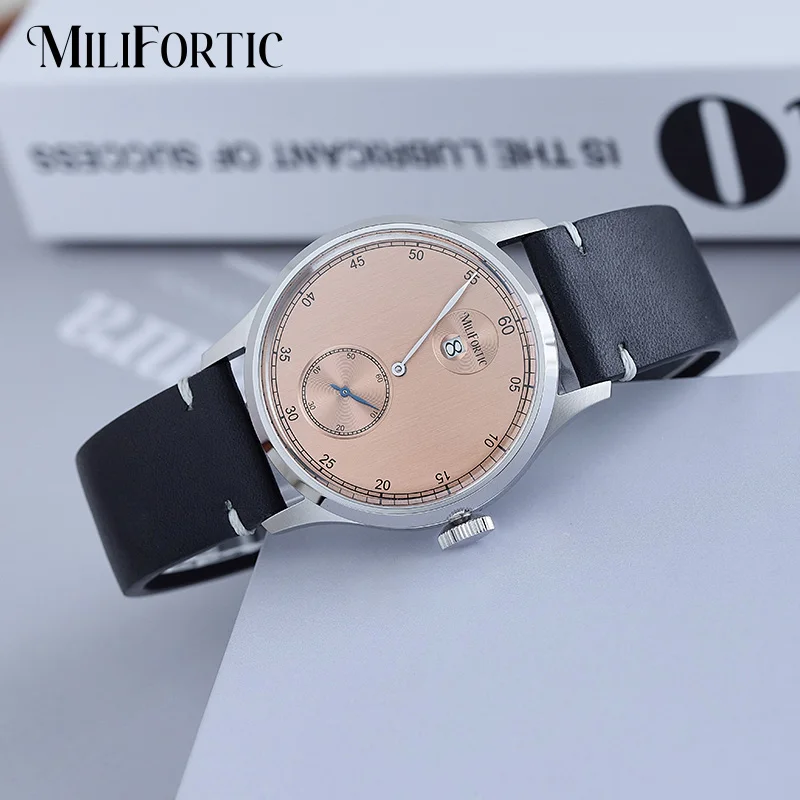 Reloj Automático Milifortic Jumping Hour para hombre R077 Burn Blue ...