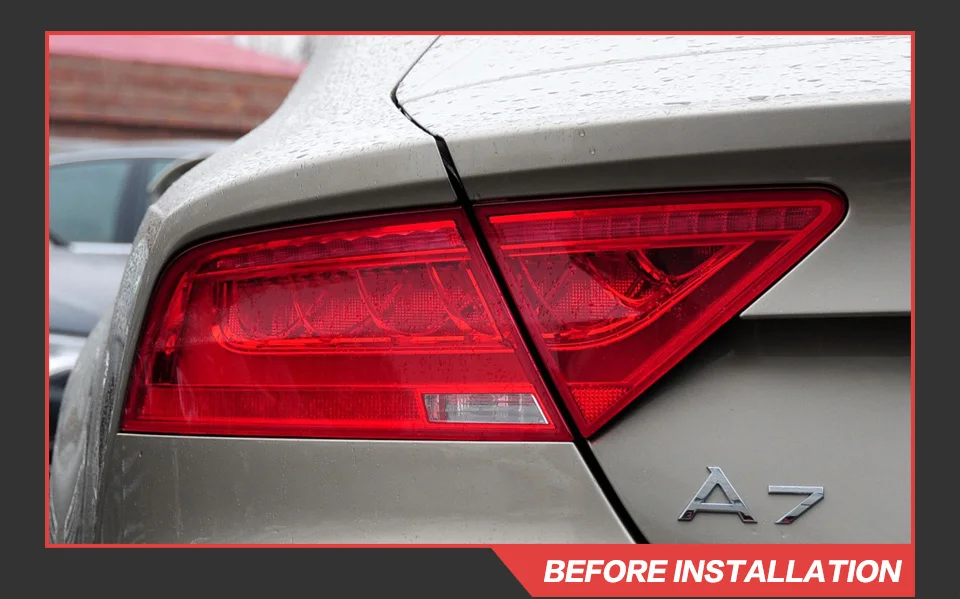 Audi A7 Tail Lights 2011-2018 RS7 LED Tail Light Rear lamp light DRL ...