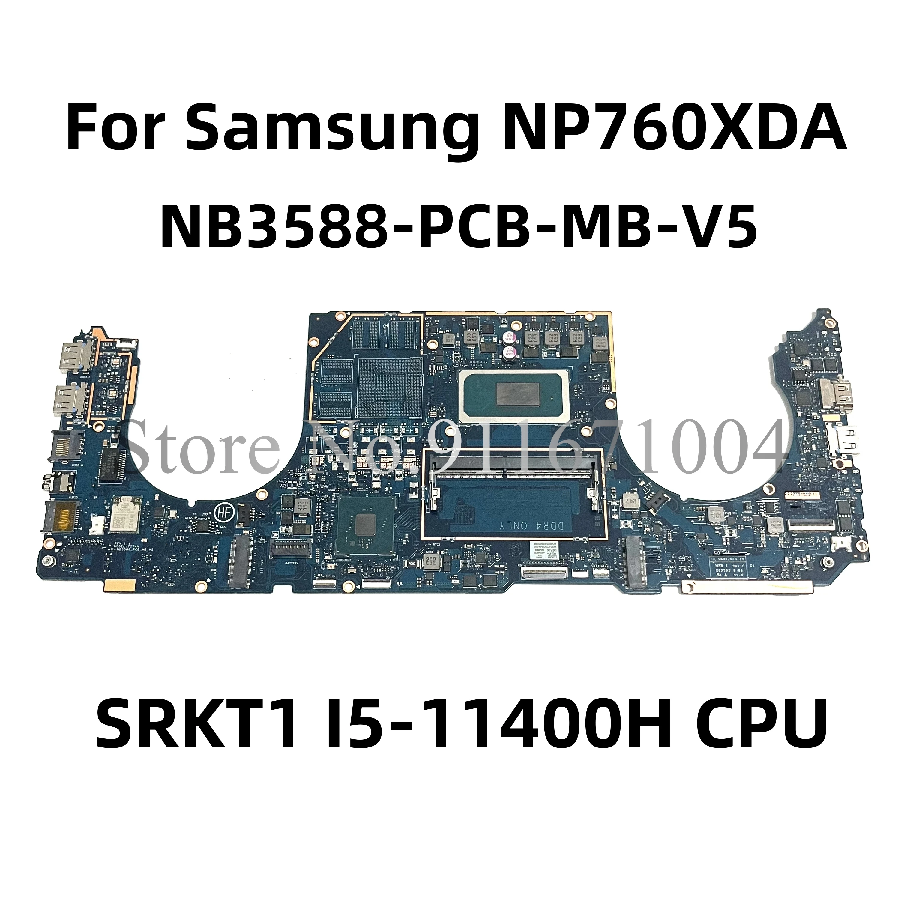 NEW-For-Samsung-NP760XDA-MODEL-TITAN-NB3588-PCB-MB-V5-Laptop ...