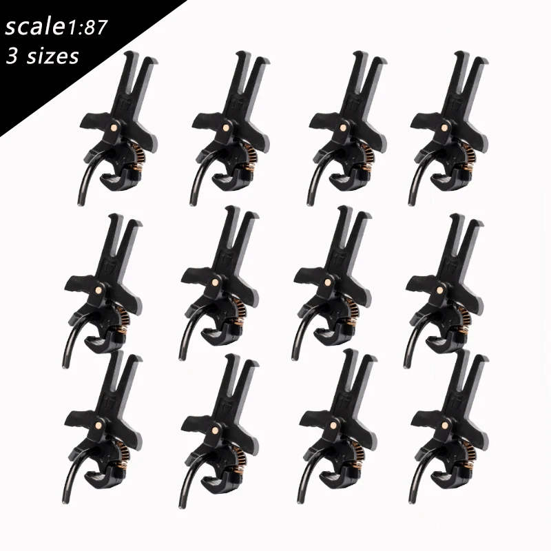 Miniature Ho Scale 1:87 Train Railway Accessories Plastic Coupler ...
