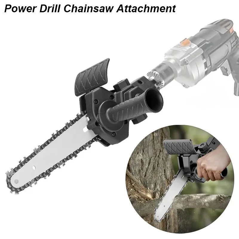 Chainsaw-Adapter-Electric-Drill-Converter-Head-Chain-Saw-Friewood ...